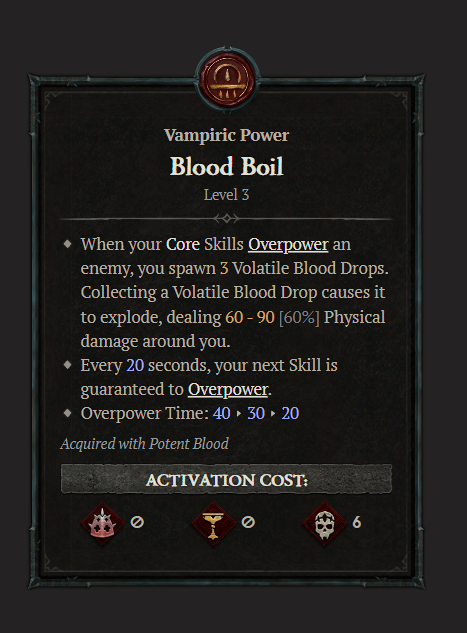 Diablo 4 Season 3 - Top 5 Vampire Powers That Players Would Like to See ...